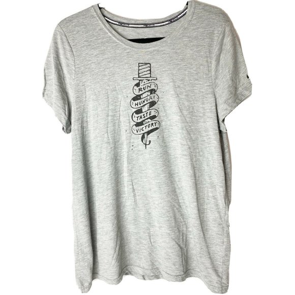 Nike | Tops | Nike Run Hungry Taste Victory Dri Fit Sz L Tshirt | Poshmark